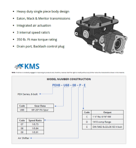 Extra Heavy Duty Eaton Fuller PTO Pump - ProDrive PTO & Hydraulics