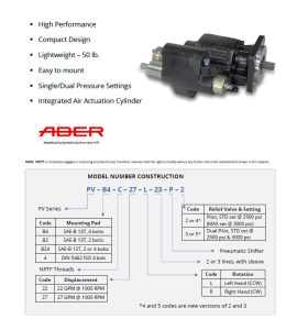 PTO Hydraulic Dump Pump - ProDrive PTO & Hydraulics